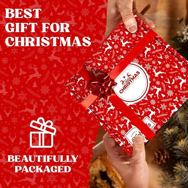 Christmas Nuts Gift Basket for Holiday Season, Premium Mixed Nut Assor ...